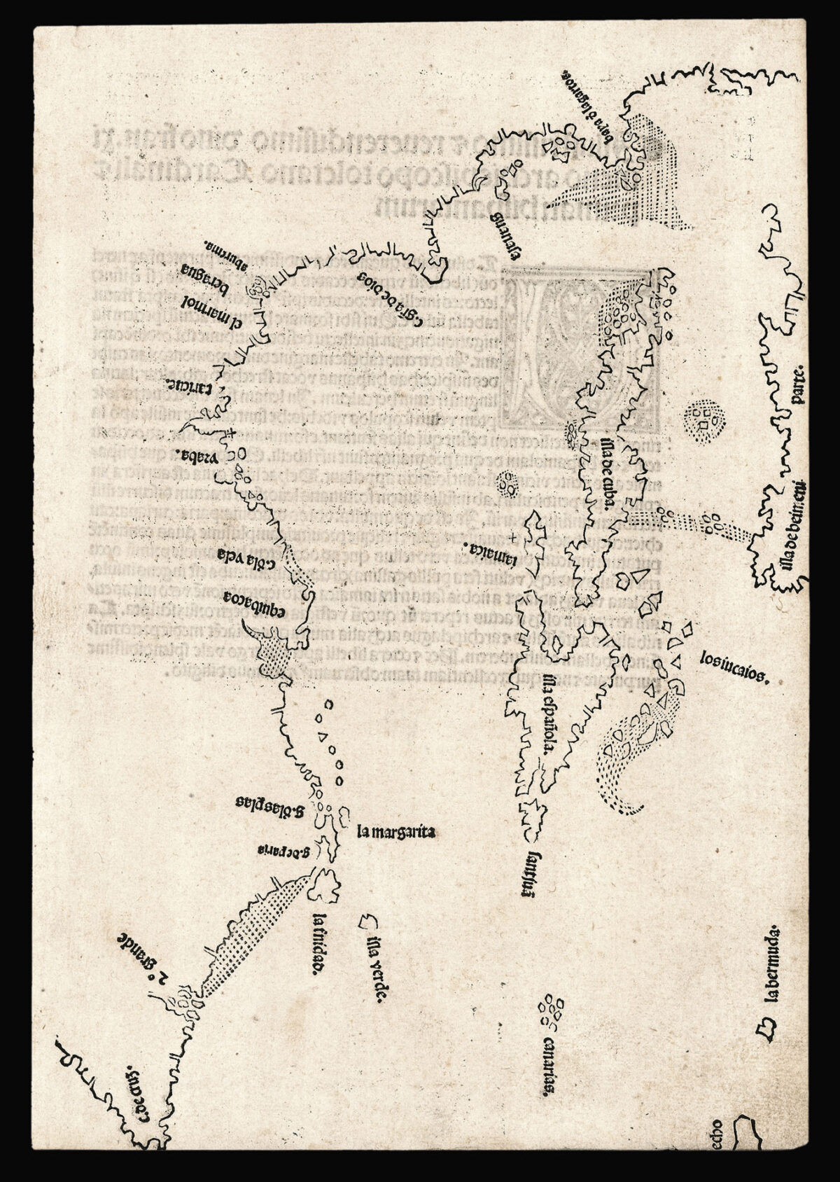 The first map of the New World - Daniel Crouch Rare Books