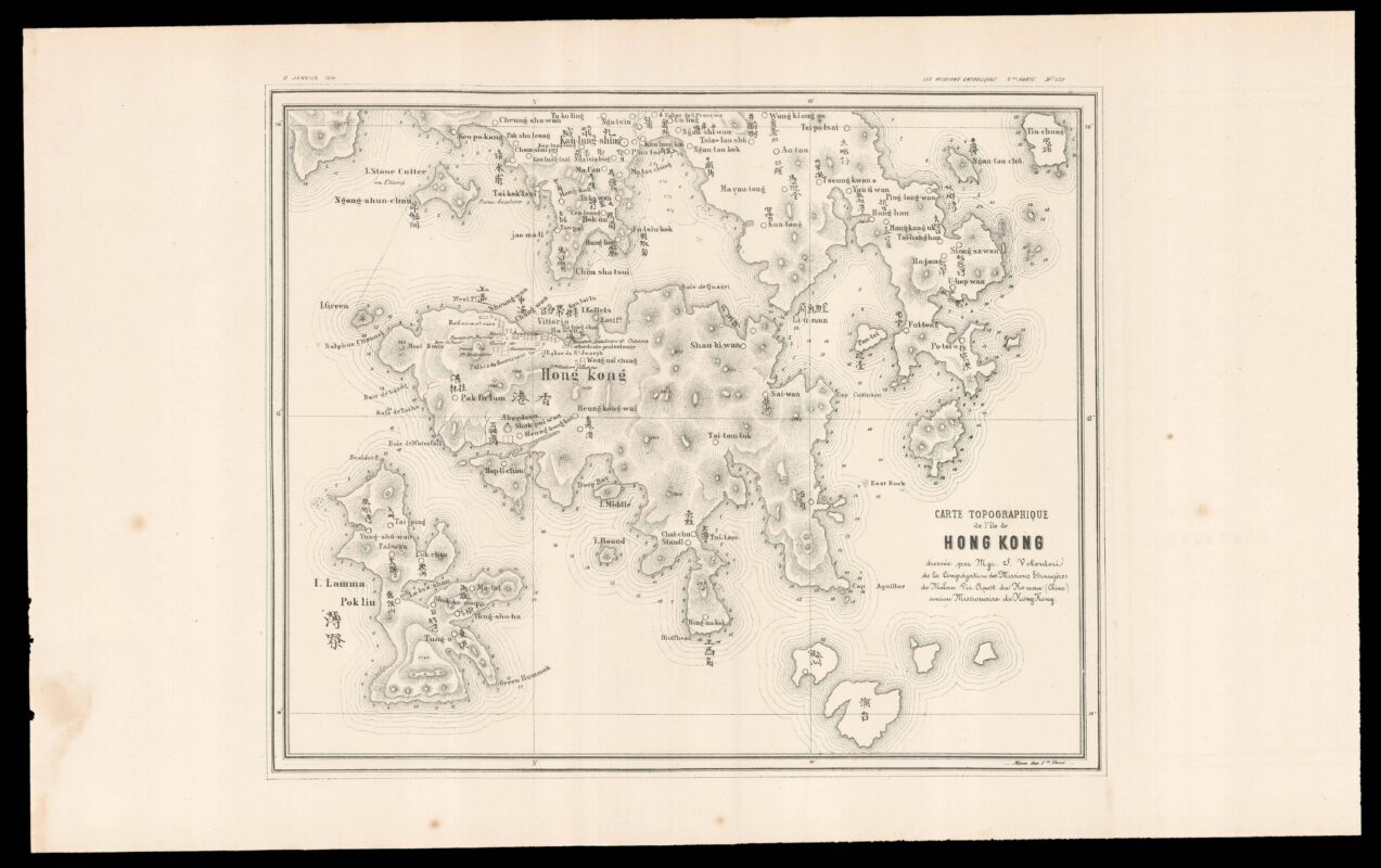 "The First Ever Bilingual Map of its Kind" - Daniel Crouch Rare Books
