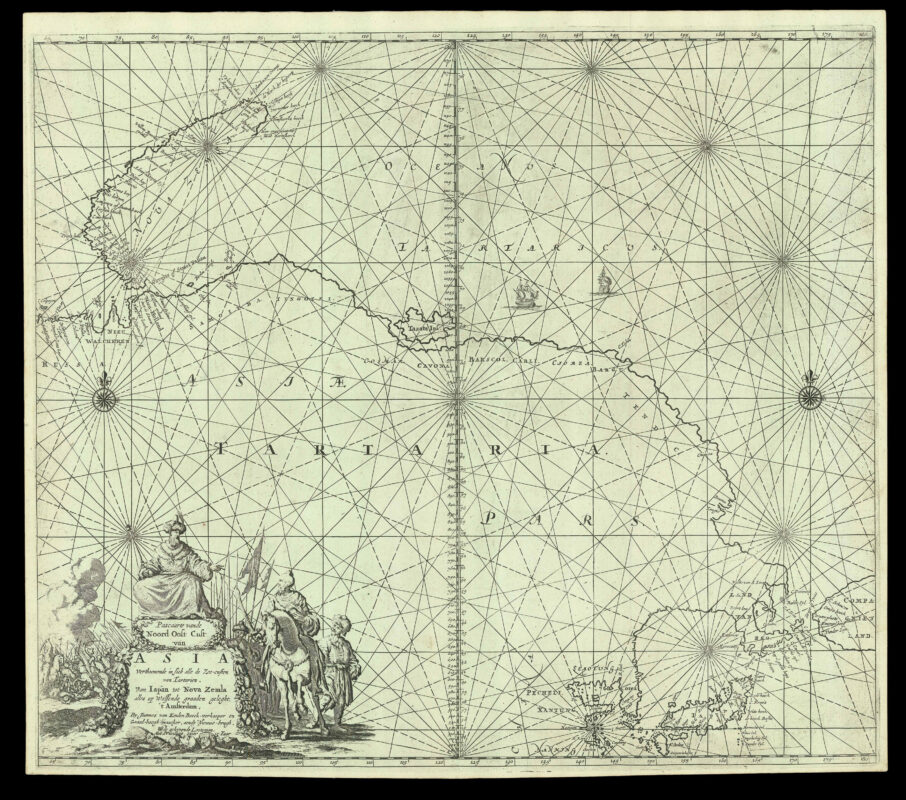 One of the first sea charts of north-east Asia - Daniel Crouch Rare Books