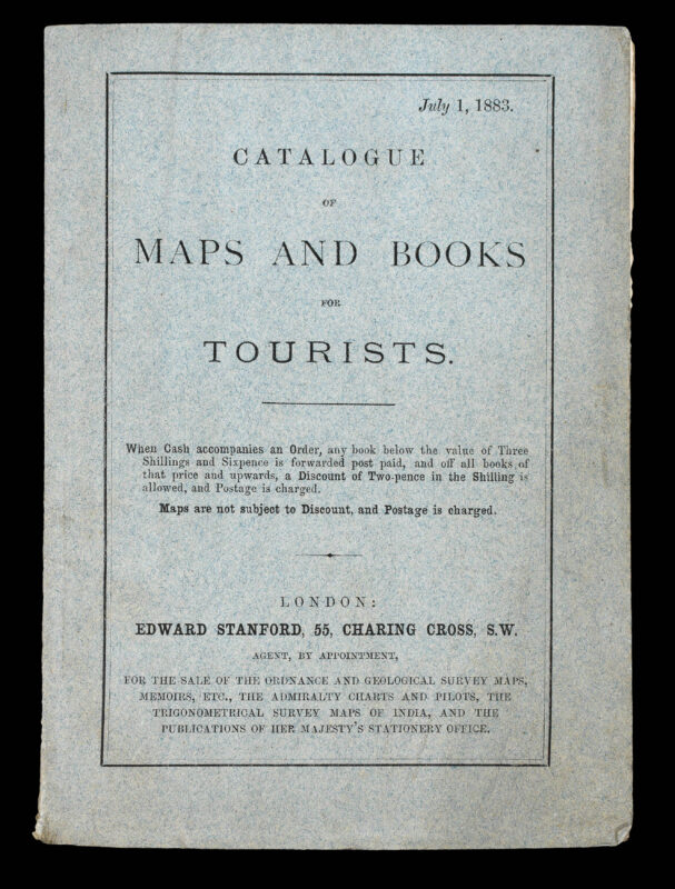 “Tourists’ Books and Maps, selected from the stock of Edward Stanford ...