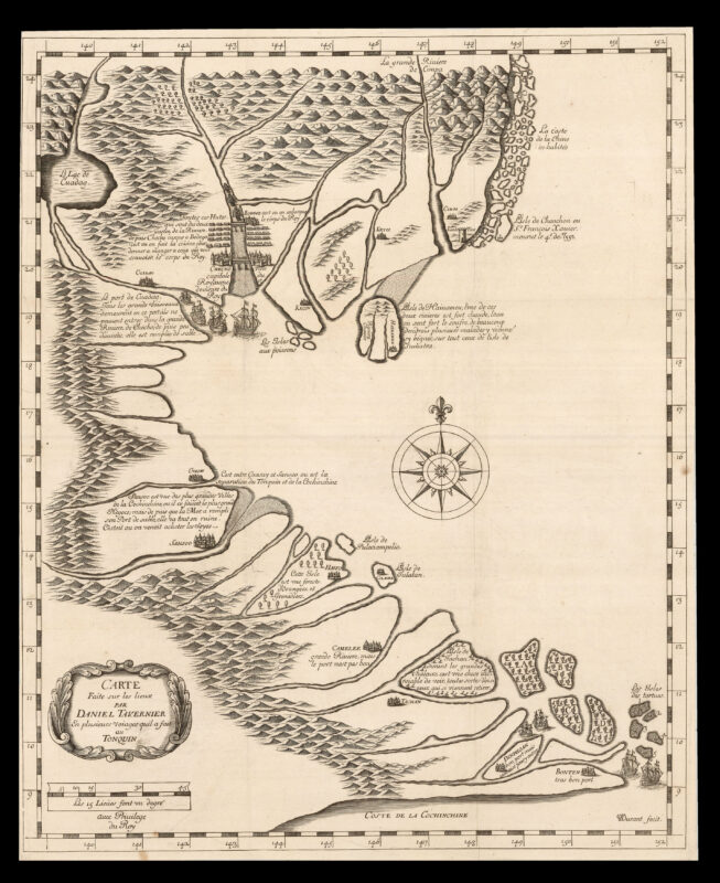 One of the earliest maps of Vietnam - Daniel Crouch Rare Books