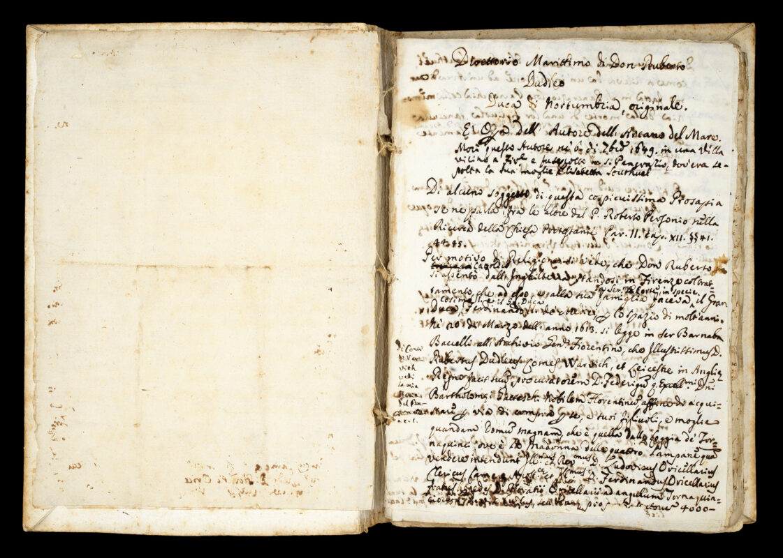 Dudley’s original manuscript manual for the use and instruction of the ...