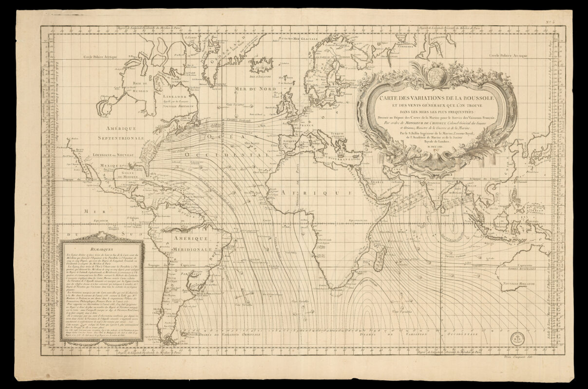Magnetic variation in the Atlantic and Indian Oceans - Daniel Crouch ...