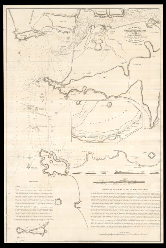 Rare chart of Panaji - Daniel Crouch Rare Books