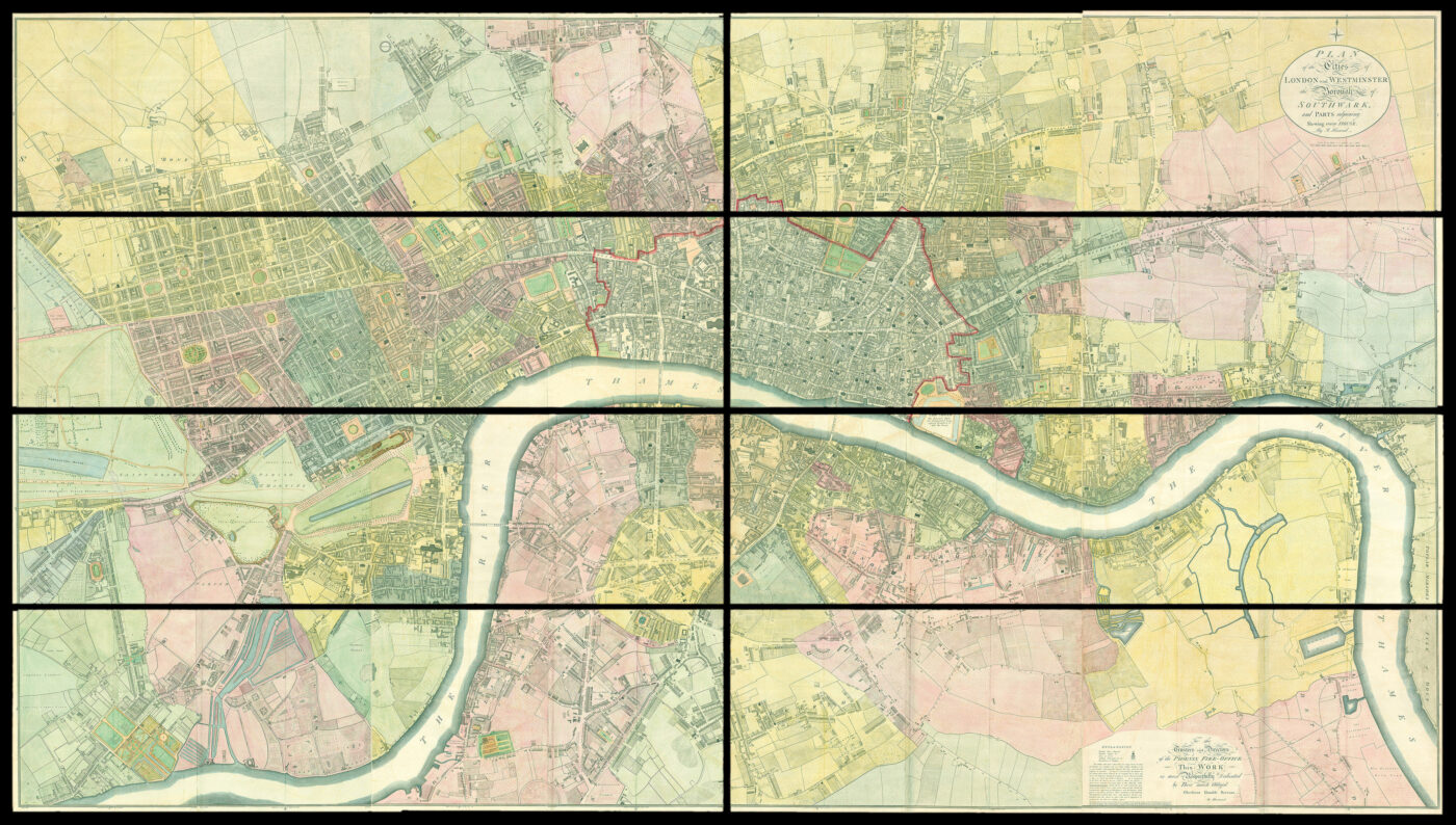 The largest map ever printed in Georgian Britain - Daniel Crouch Rare Books