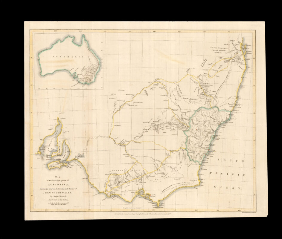 Mitchell’s exploration of New South Wales - Daniel Crouch Rare Books