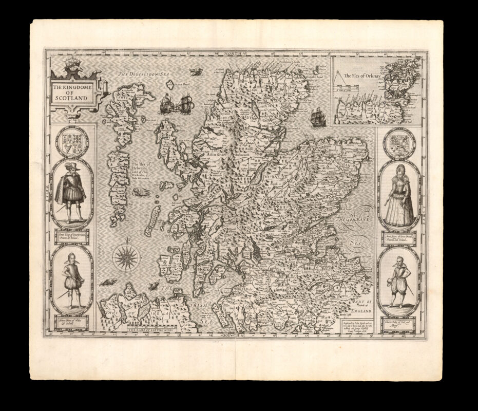 Speed’s map of Scotland - Daniel Crouch Rare Books